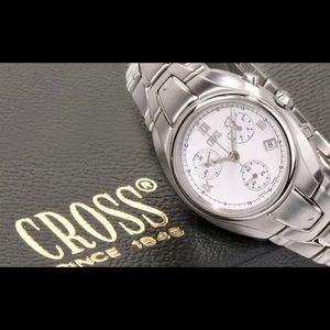 Cross, Swiss Made | Accessories | Cross Chronograph Ref Gw2b 37mm Mens ...